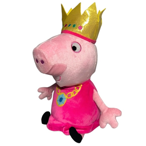 Peppa Pig | Toys | Plushy Toy 4 Peppa Pig Princess N Oink Talking ...